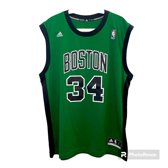 NBA | Shirts | Adidas Boston Celtics Jersey 34 Pierce Nwt | Poshmark